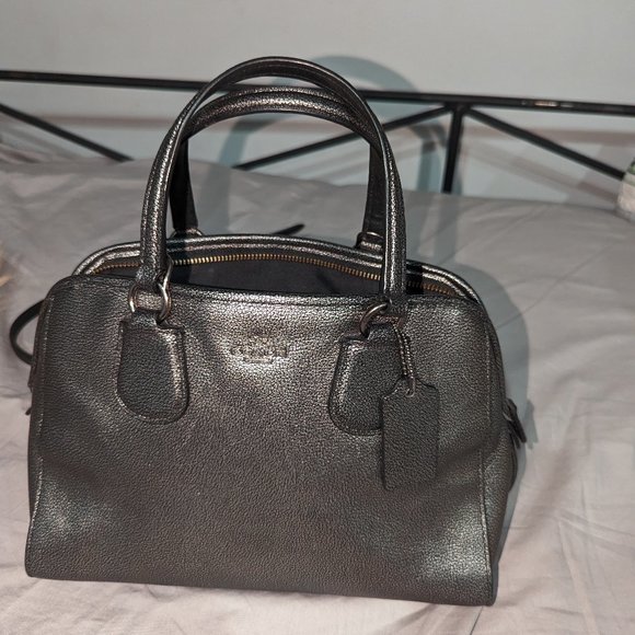 Coach | Bags | Coach Metallica Gray | Poshmark